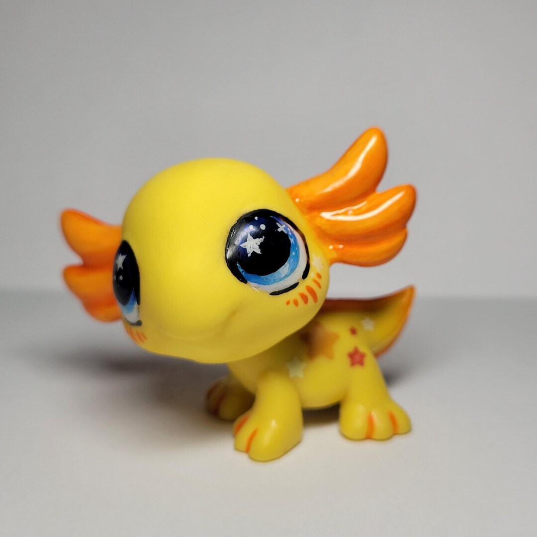 Lps G7 Eye Repaint Star Axolotl - Etsy