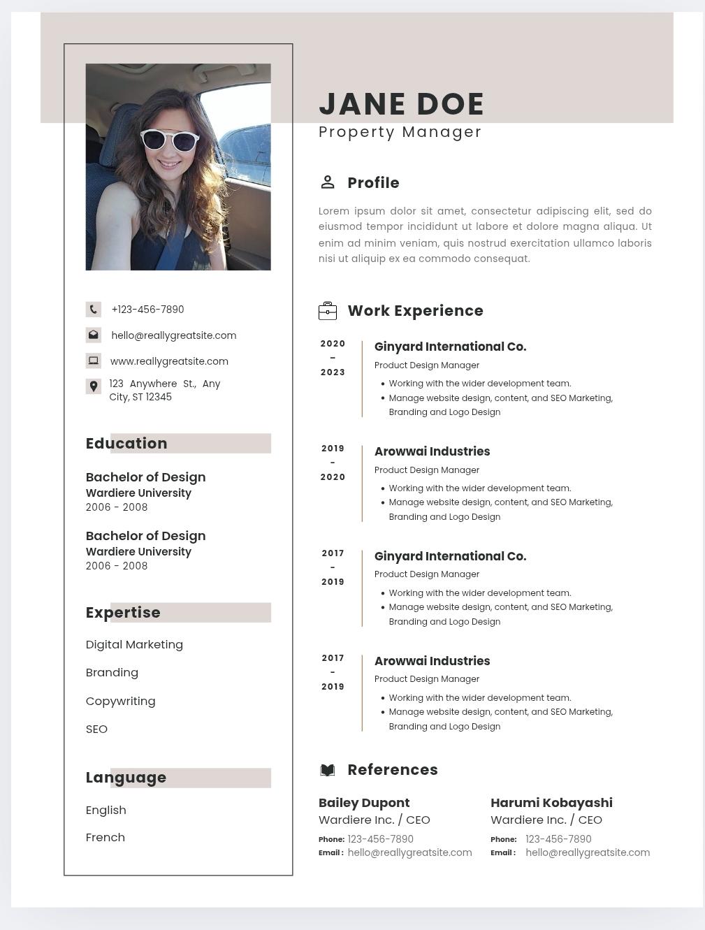 10 RESUME TEMPLATES: Stand Out! - Etsy