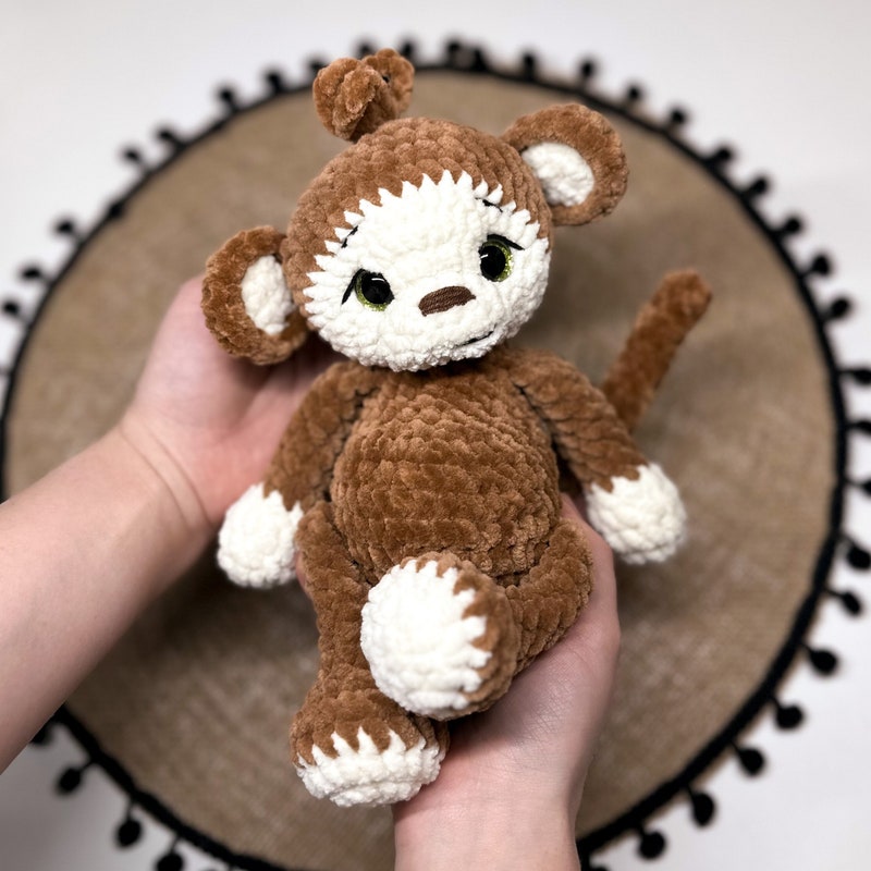Crochet Big Monkey Pattern - Etsy