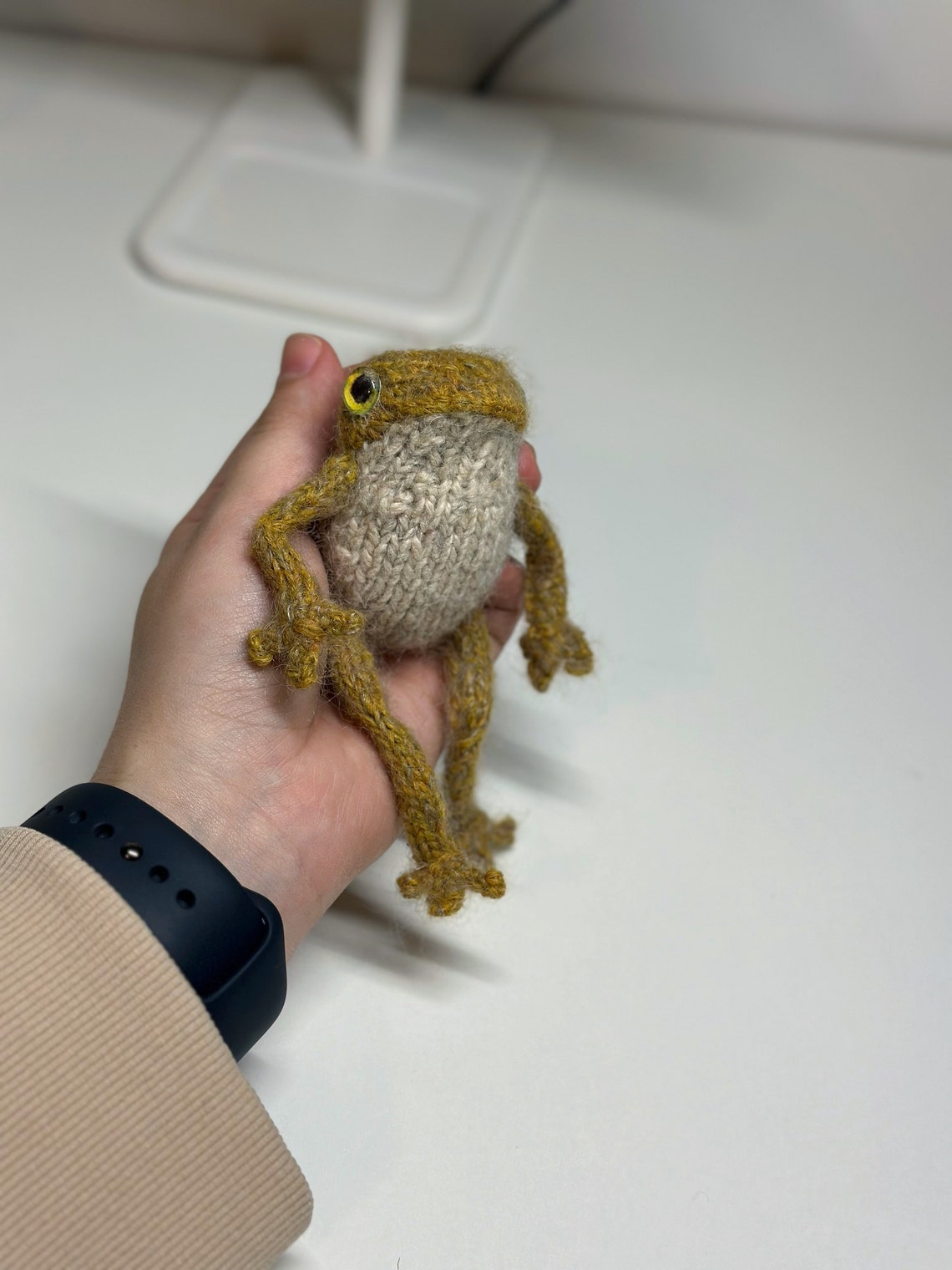 Handmade Hopper: A Unique and Exclusive Handmade Plush Frog Thats Ready ...