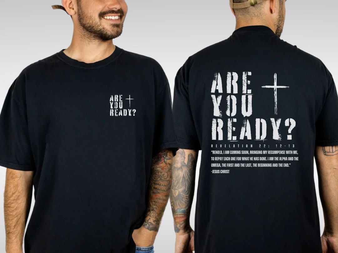 Men's Christian Shirt, Comfort Colors Shirt, Vintage Wash Faith Based ...