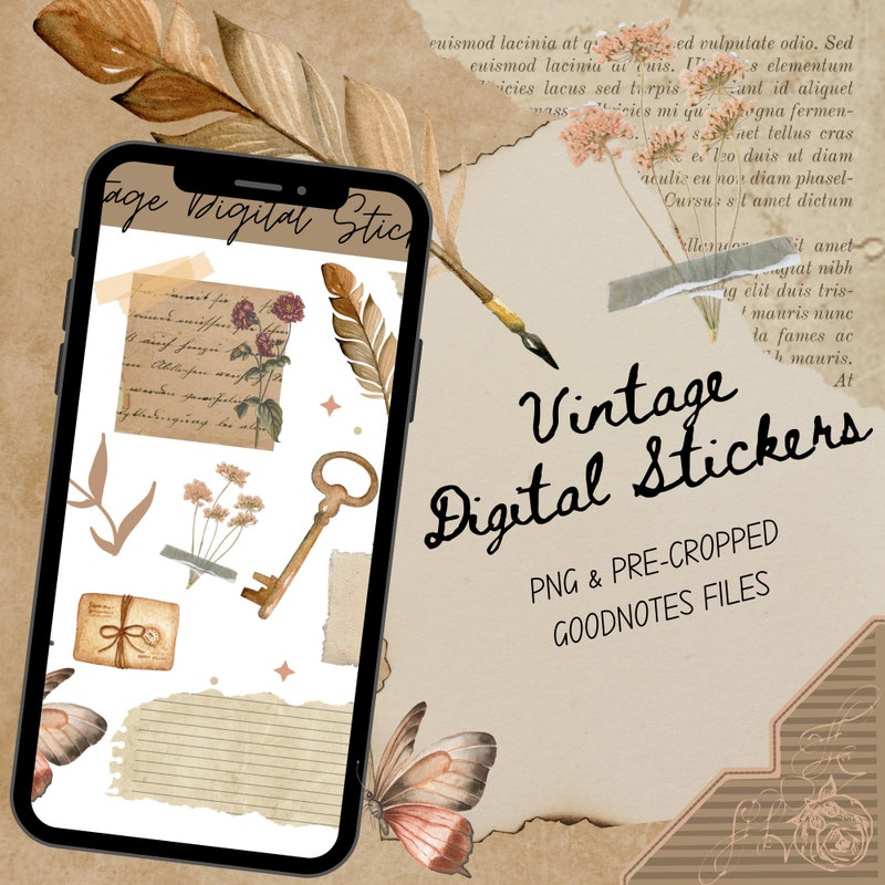 Vintage Stickers - Etsy