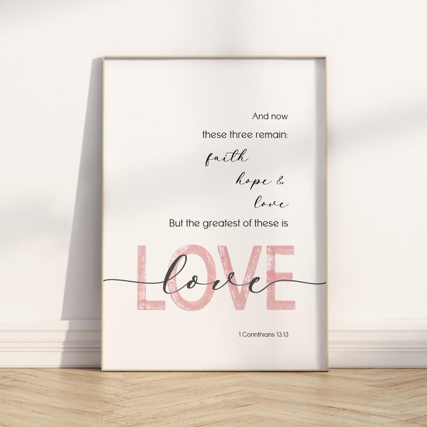 1 Corinthians 13 - Etsy