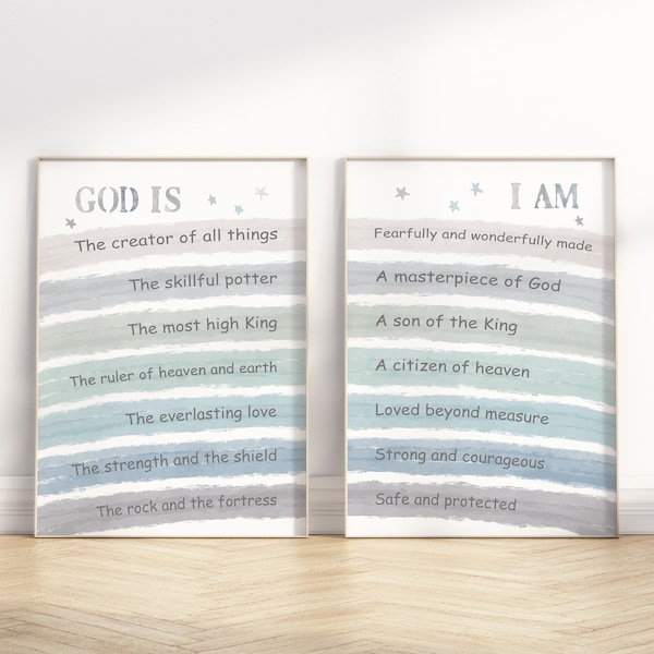 Identity in Christ Poster - Etsy