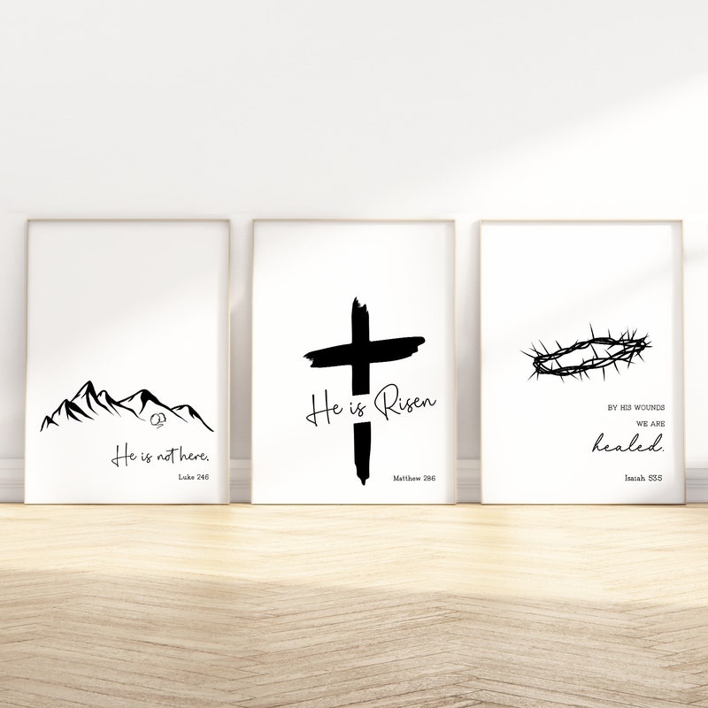 Easter Christian Decor - Etsy