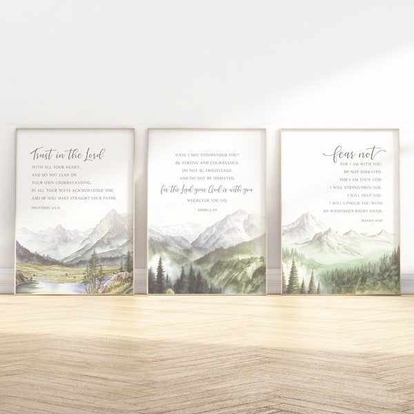 Bible Verse Poster - Etsy