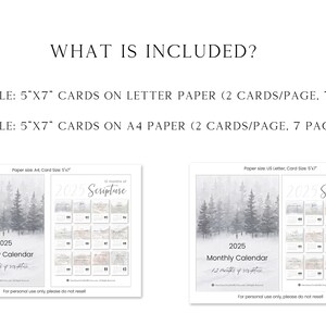 2025 Monthly Bible Verse Desk Calendar Printable, Christian Watercolor ...