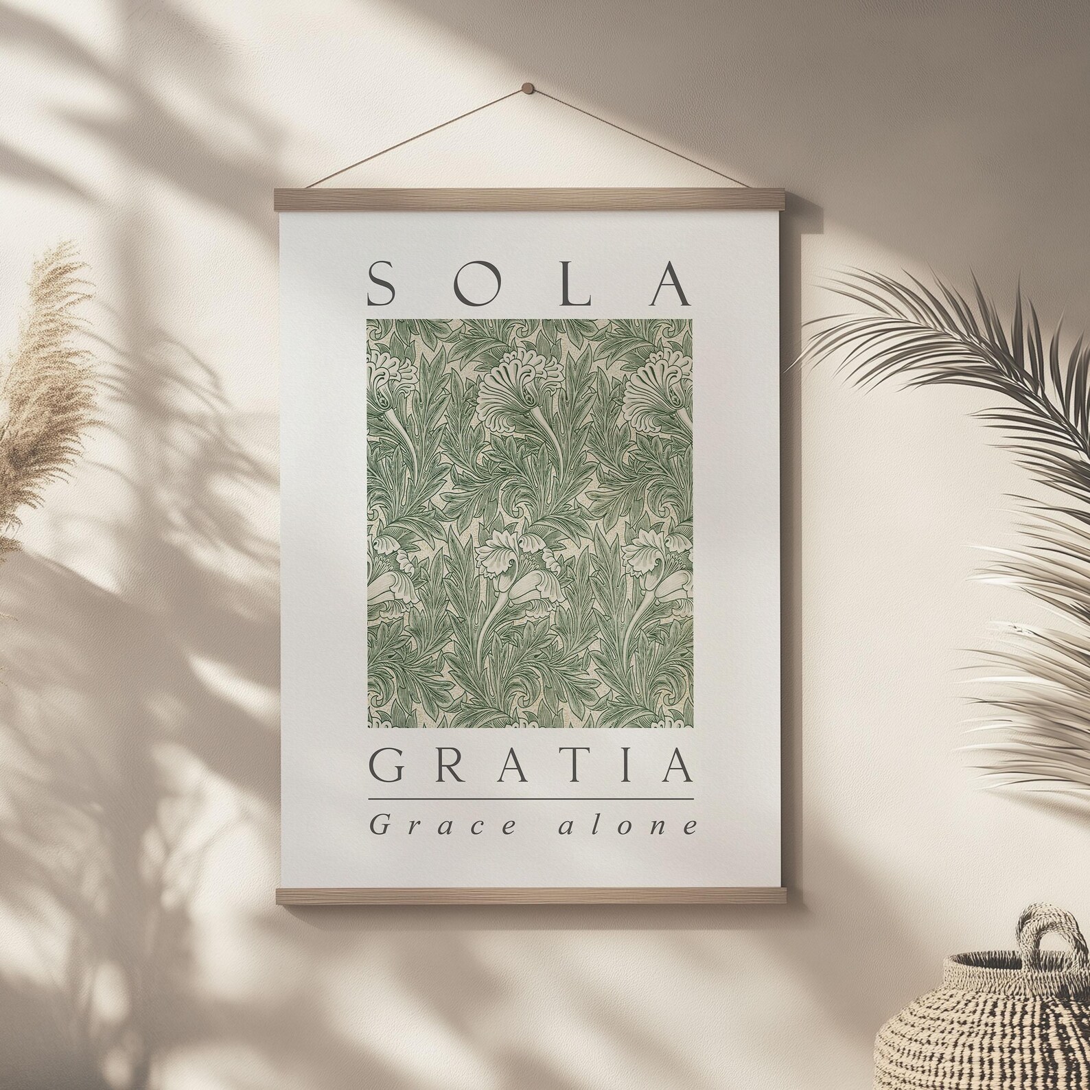 The 5 Solas of the Reformation Printable Wall Art/christian Vintage ...