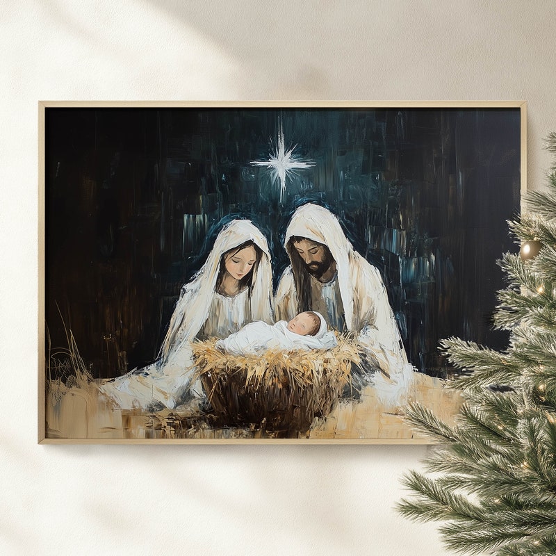 Baby Jesus Art - Etsy