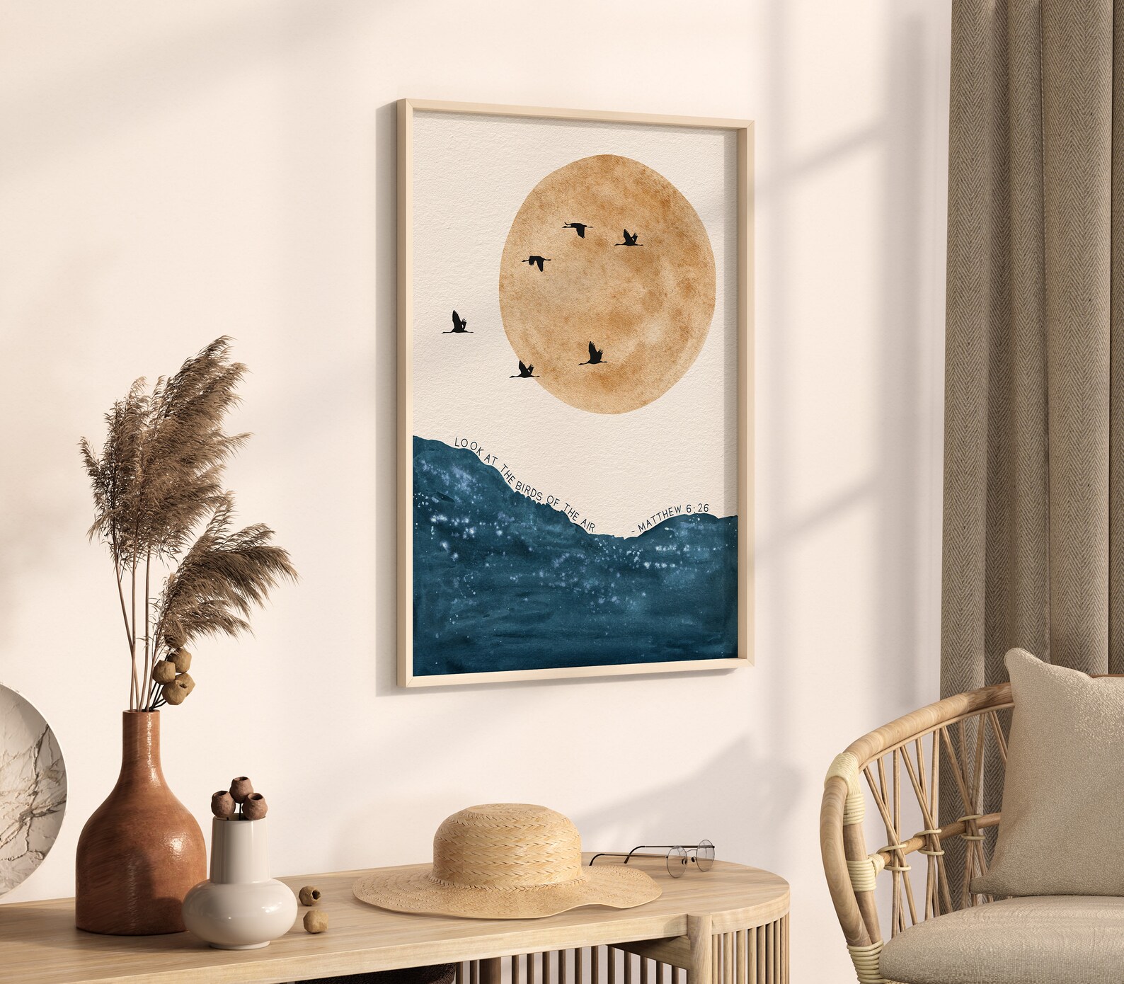 Matthew 6:26 Look at the Birds of the Air Bible Verse - Etsy