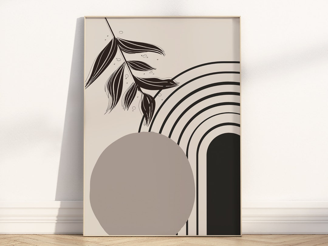 Jesus Empty Tomb Religious Easter Wall Art Printable, Modern Boho ...