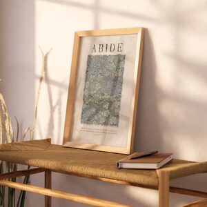 Vine and Branches John 15:5 Abide Bible Verse Printable Wall Art ...