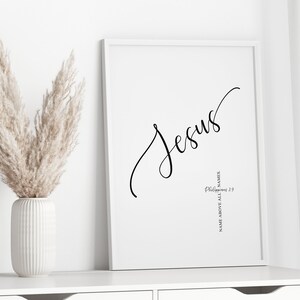 Names of God Bundle, Old & New Testament Gospel Revelation Bible Verse ...