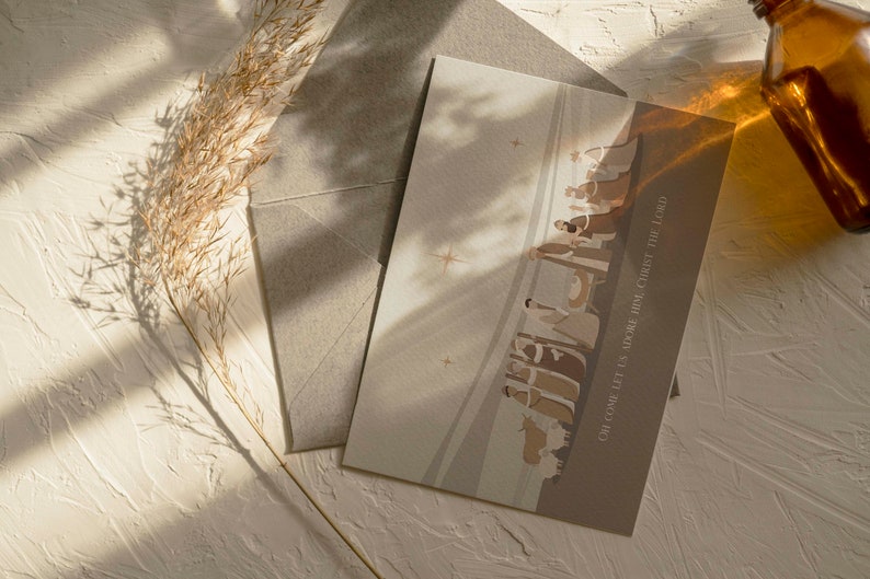 Nativity Scene Christmas Bible Verse Printable Wall Art Oh - Etsy