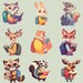 School Clipart Woodland Animals PNG Back to School Clipart School ...