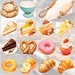 Bakery Clipart Bundle Food PNG Cute Couple Clipart Kitchen ...