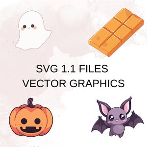 Cute Halloween Clipart Treats PNG Halloween Costumes Trick or Treat PNG ...