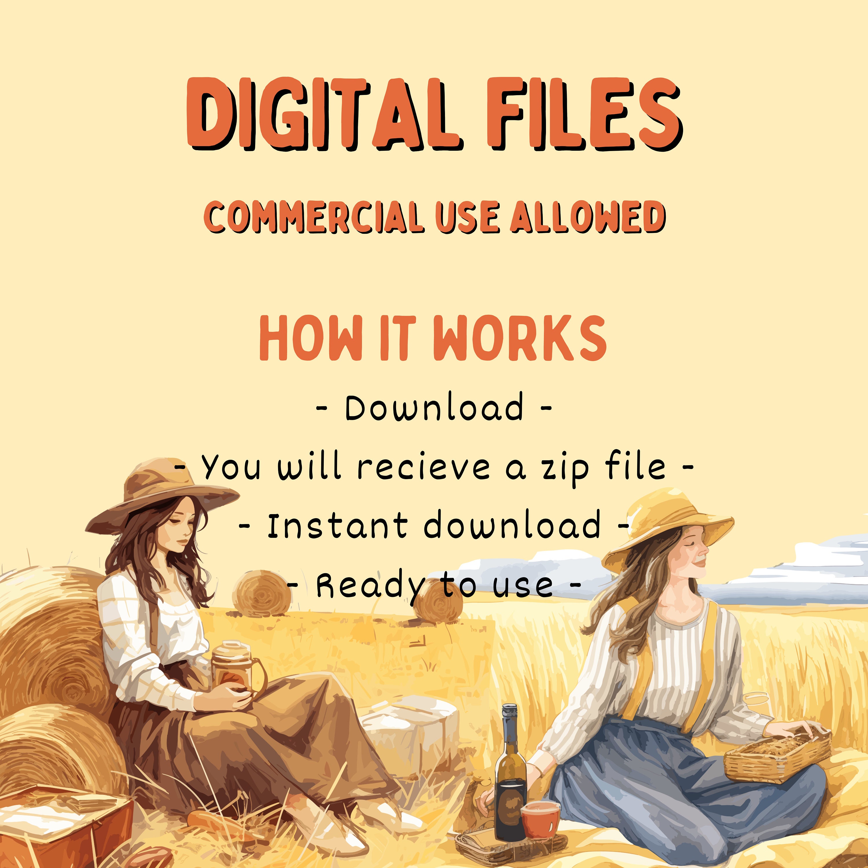 Picnic Clipart Set Bundle Summer Picnic Scenery PNG Watercolor - Etsy