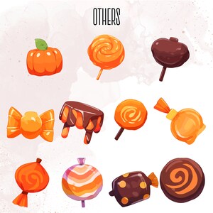 Cute Halloween Clipart Treats PNG Halloween Costumes Trick or Treat PNG ...