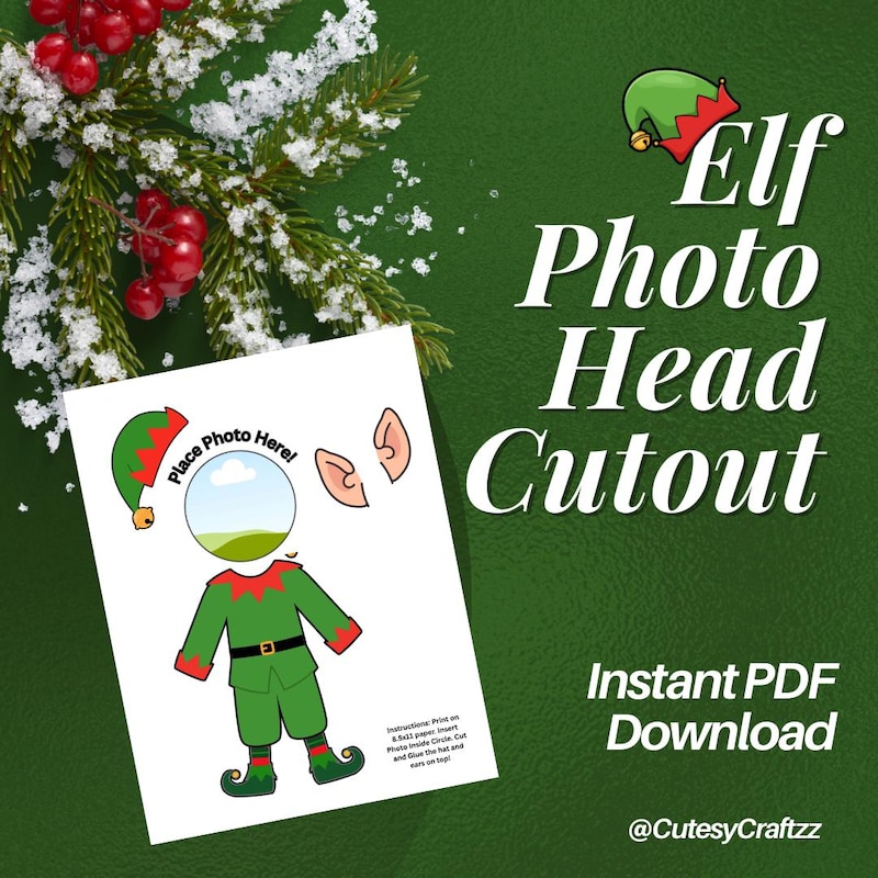 Elf on the Shelf Heads - Etsy