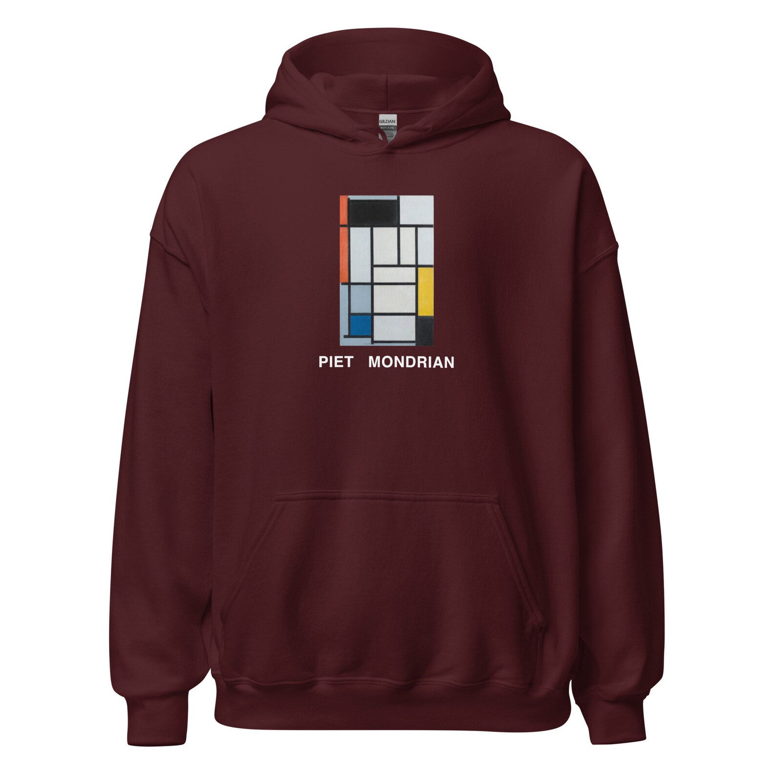 Piet Mondrian Composition Modern Art Unisex Hoodie - Etsy