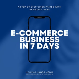 7 Day Guide to Launching a Successful E-commerce Business in 2023 step ...