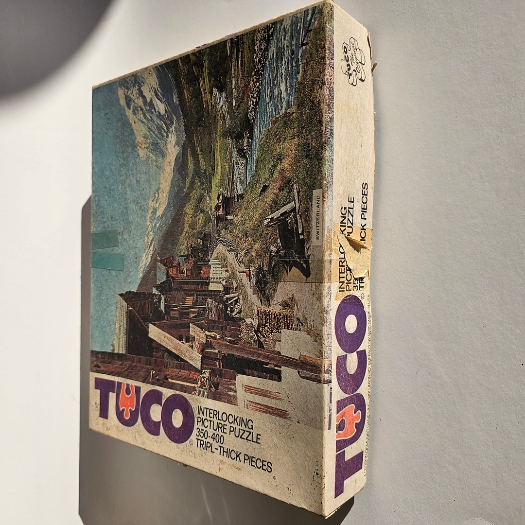 TUCO Work Shop Series Vintage Picture Puzzle Thick Interlocking subject ...