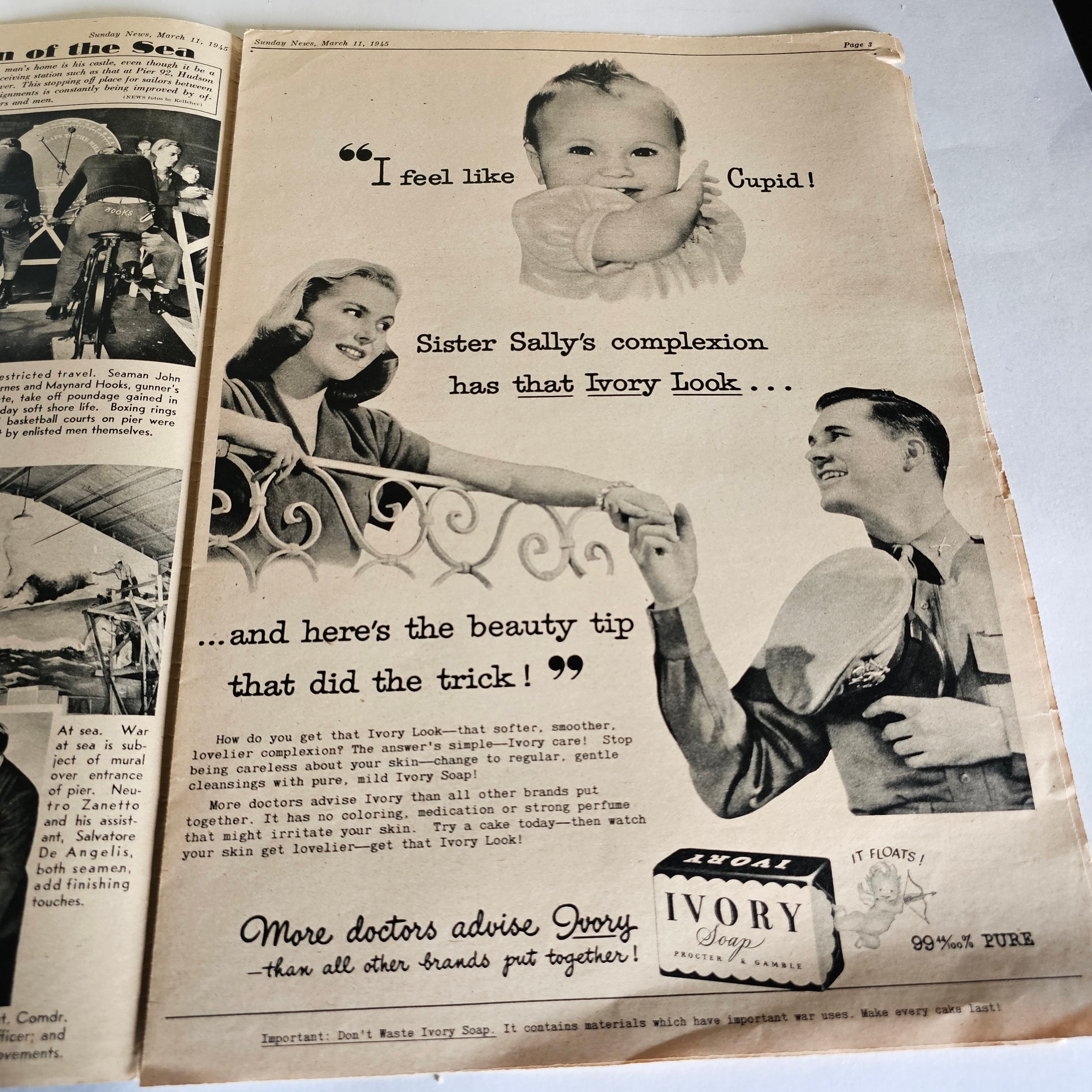1940 New York's Picture Newspaper Print Old Newspaper Classic Movie ...