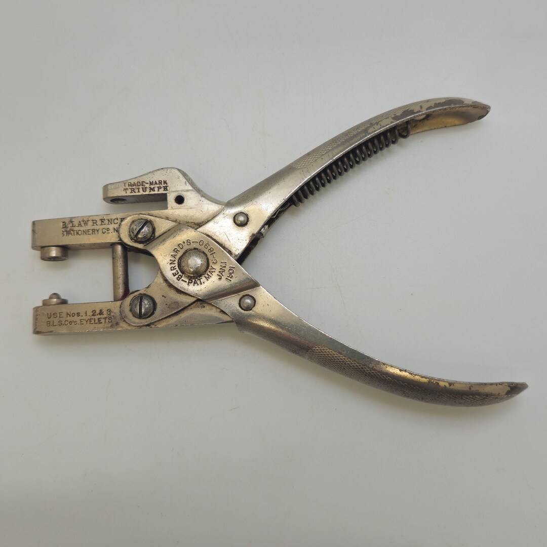 Antique Leather Punch Tool For - Etsy