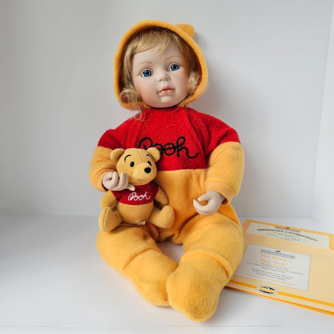 Vintage Pooh Dolls 2990s ~ Winnie the Pooh Decor ~ Pooh Nursery ~ Pooh ...