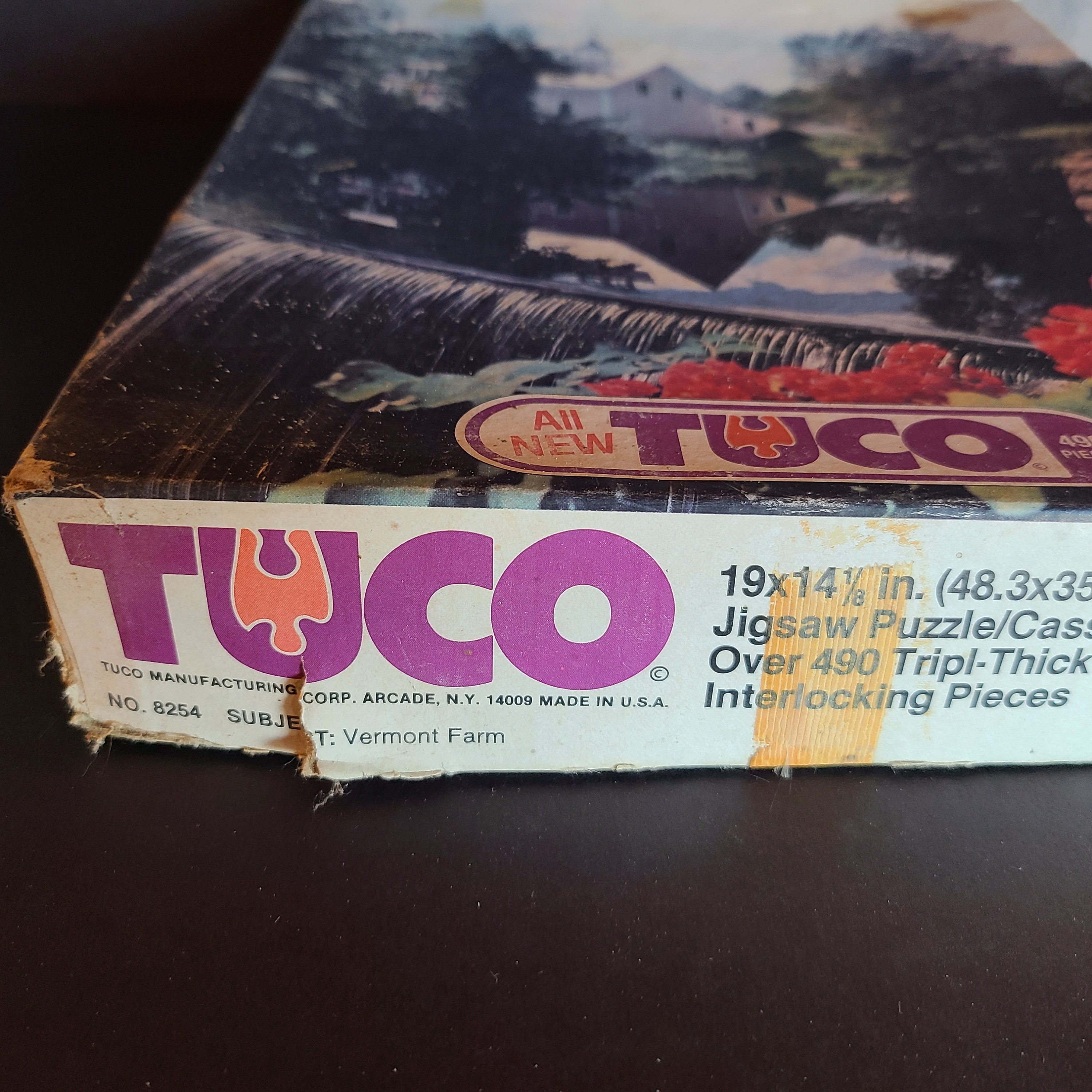 The TUCO Work Shop Series Vintage Puzzle 1940s/1950s Vermont Farm ...