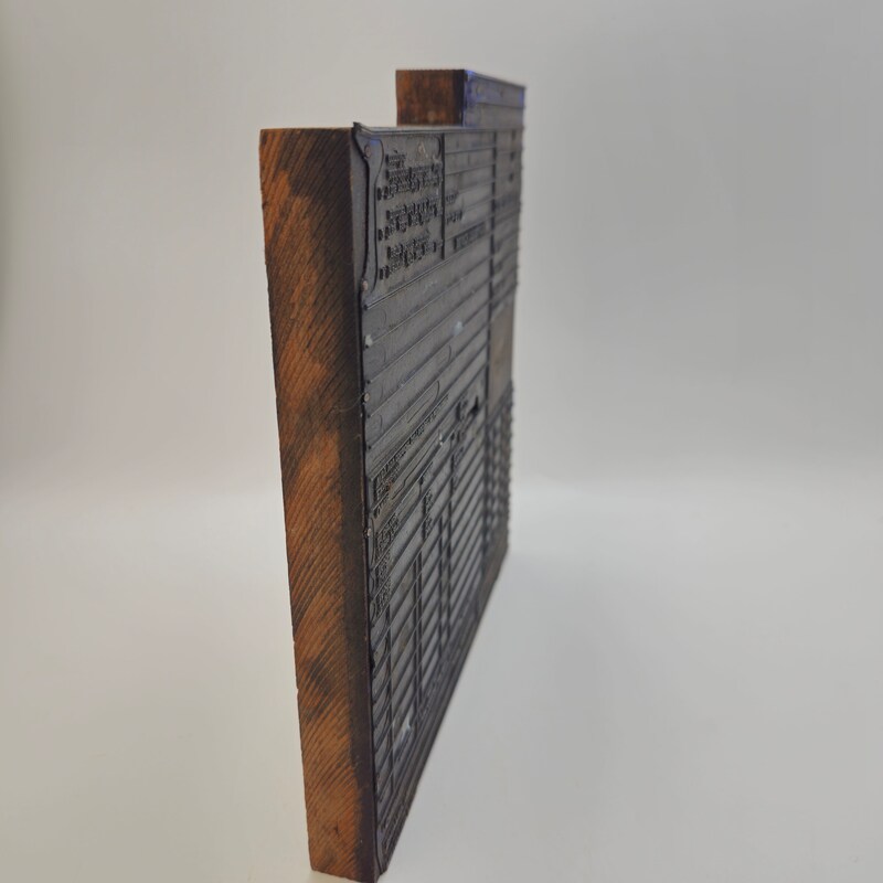 Letterpress Blocks - Etsy