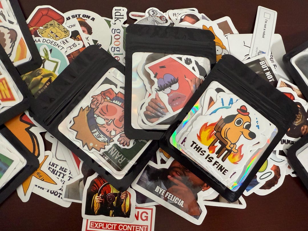 ADD ON: Sticker Pack - Etsy