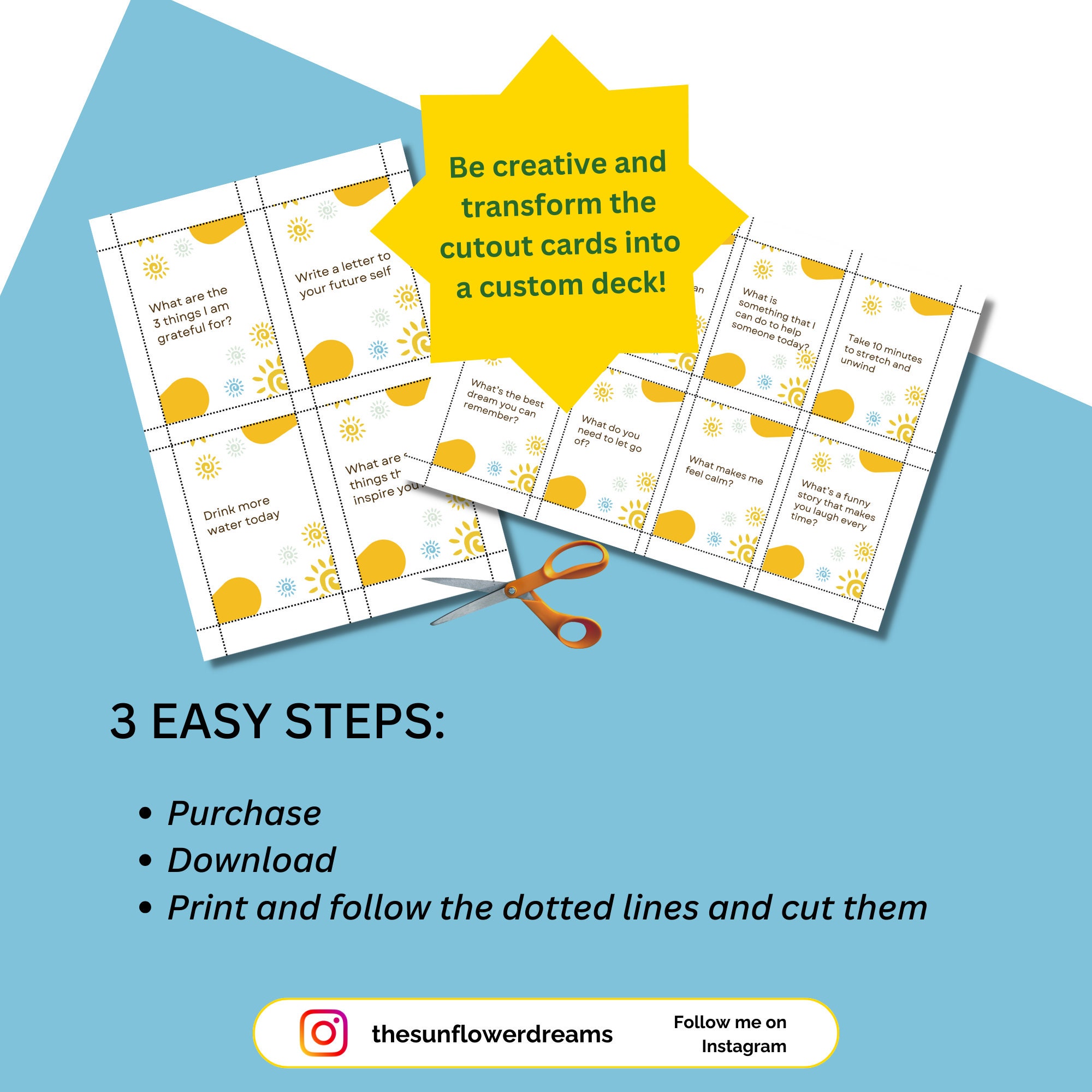 Self Care Activity Cards, Journal Prompts, Self-discovery, Affirmation ...