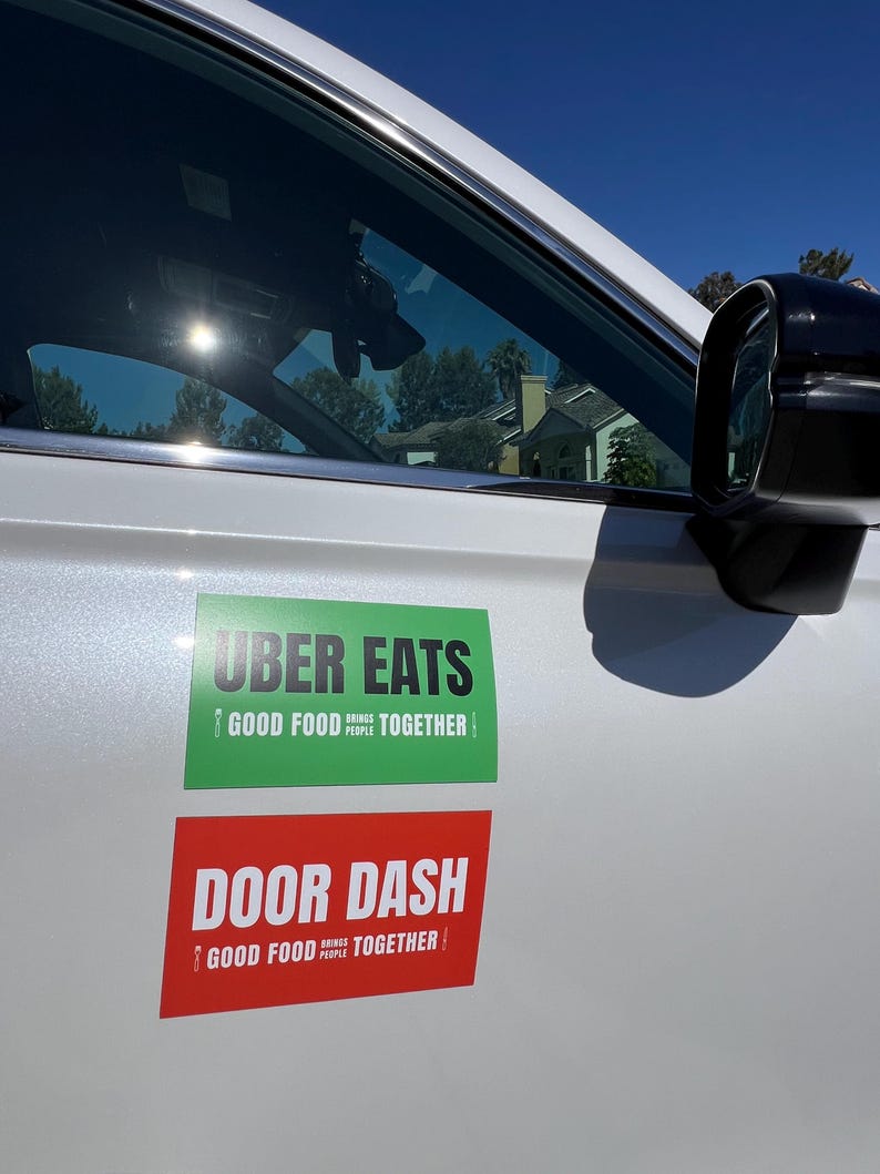 Uber 5-star Driver Car Magnet: Fun Vehicle Decor - Etsy