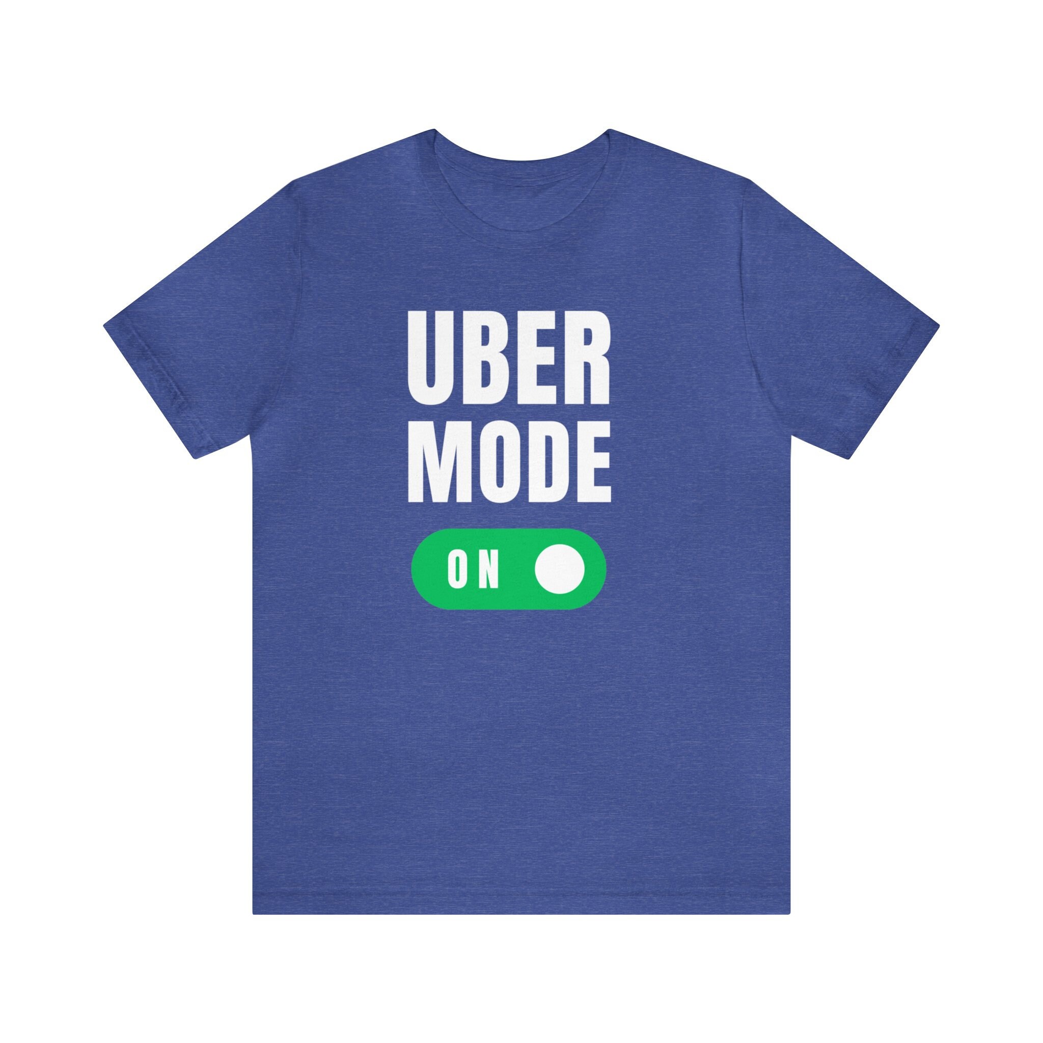 Uber Mode on Uber T-shirt Uber Eats Driver Delivery Driver Gift for UBER Unisex Softstyle T ...