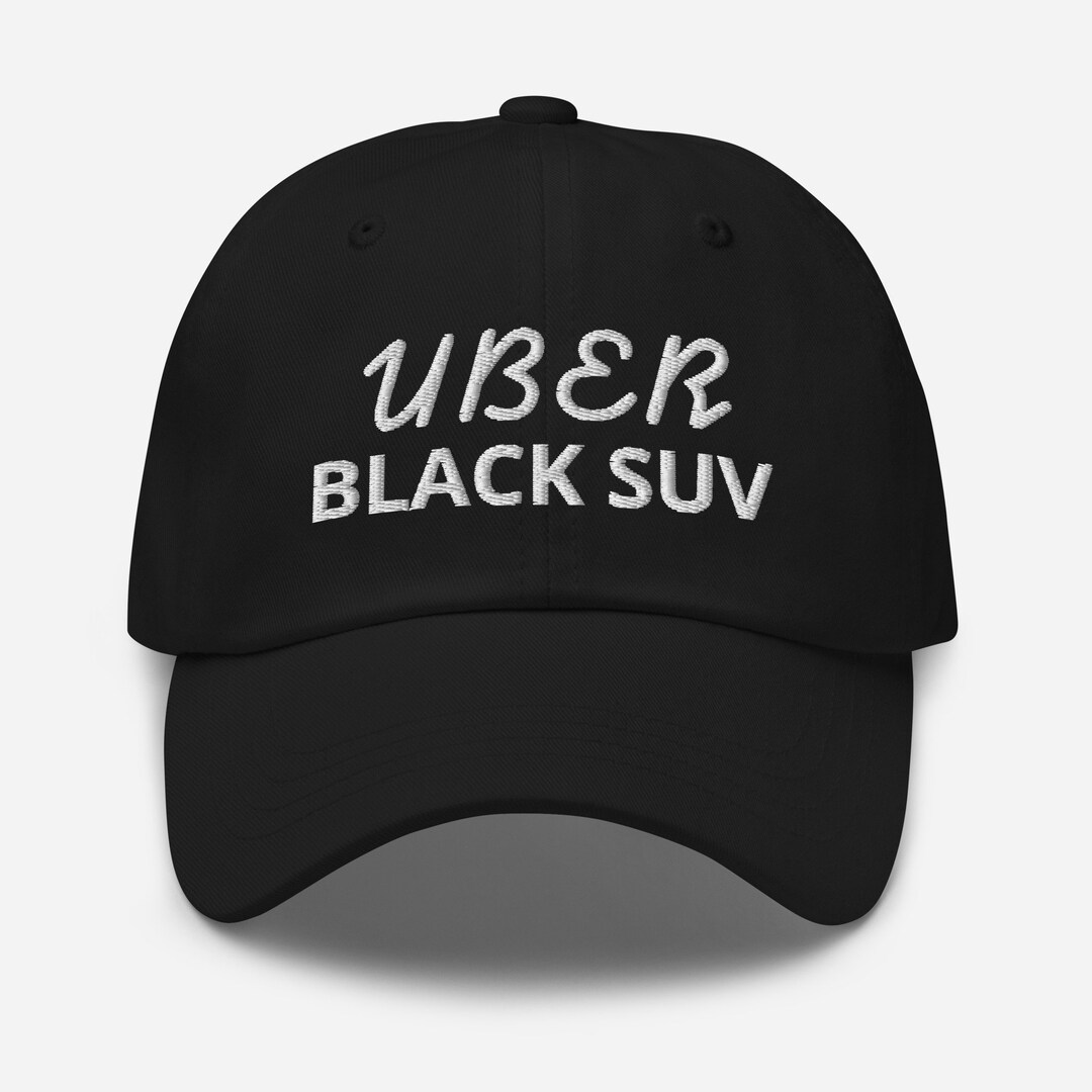 Uber Black SUV Driver Hat Uber Hat Black SUV Hat Uber Accessory Gift ...