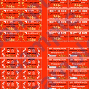 Doordash Sticker | Dasher Sticker | Food Delivery Sticker | Delivery ...