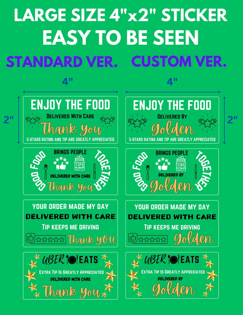 Uber Eats Sticker | Doordash Sticker |food Delivery Sticker |delivery ...