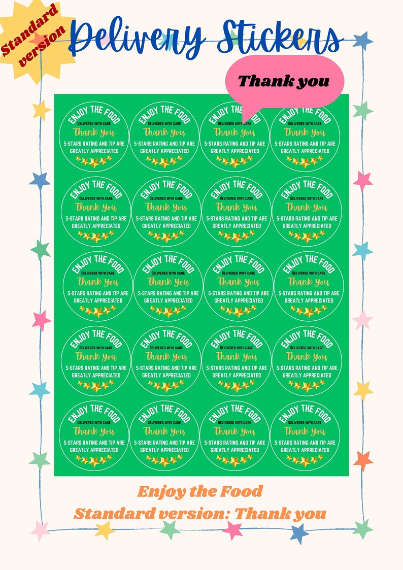 Uber Eats Sticker | Uber Cute Sticker | Food Delivery Sticker ...