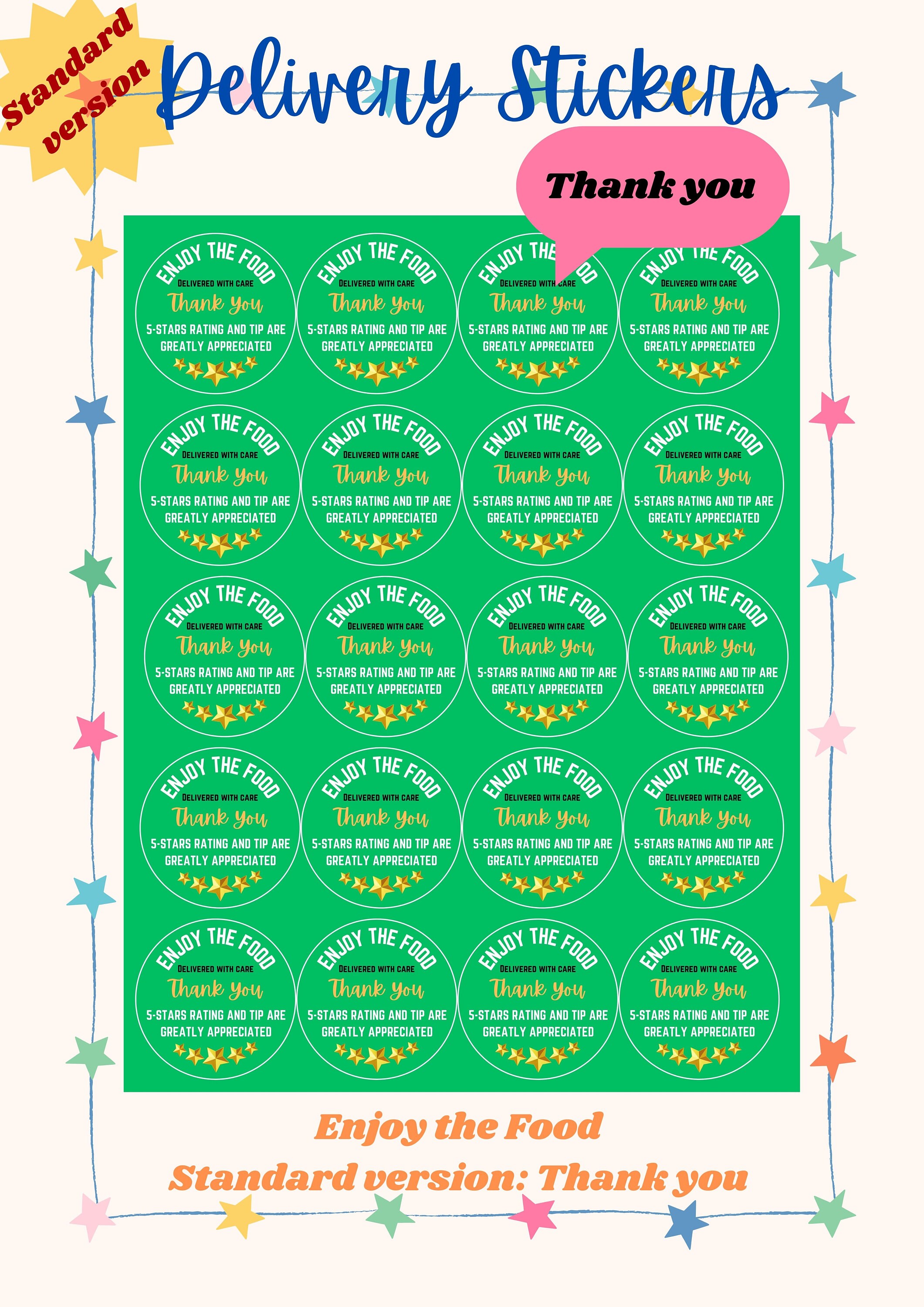 Uber Eats Sticker Uber Cute Sticker Food Delivery Sticker Delivery ...