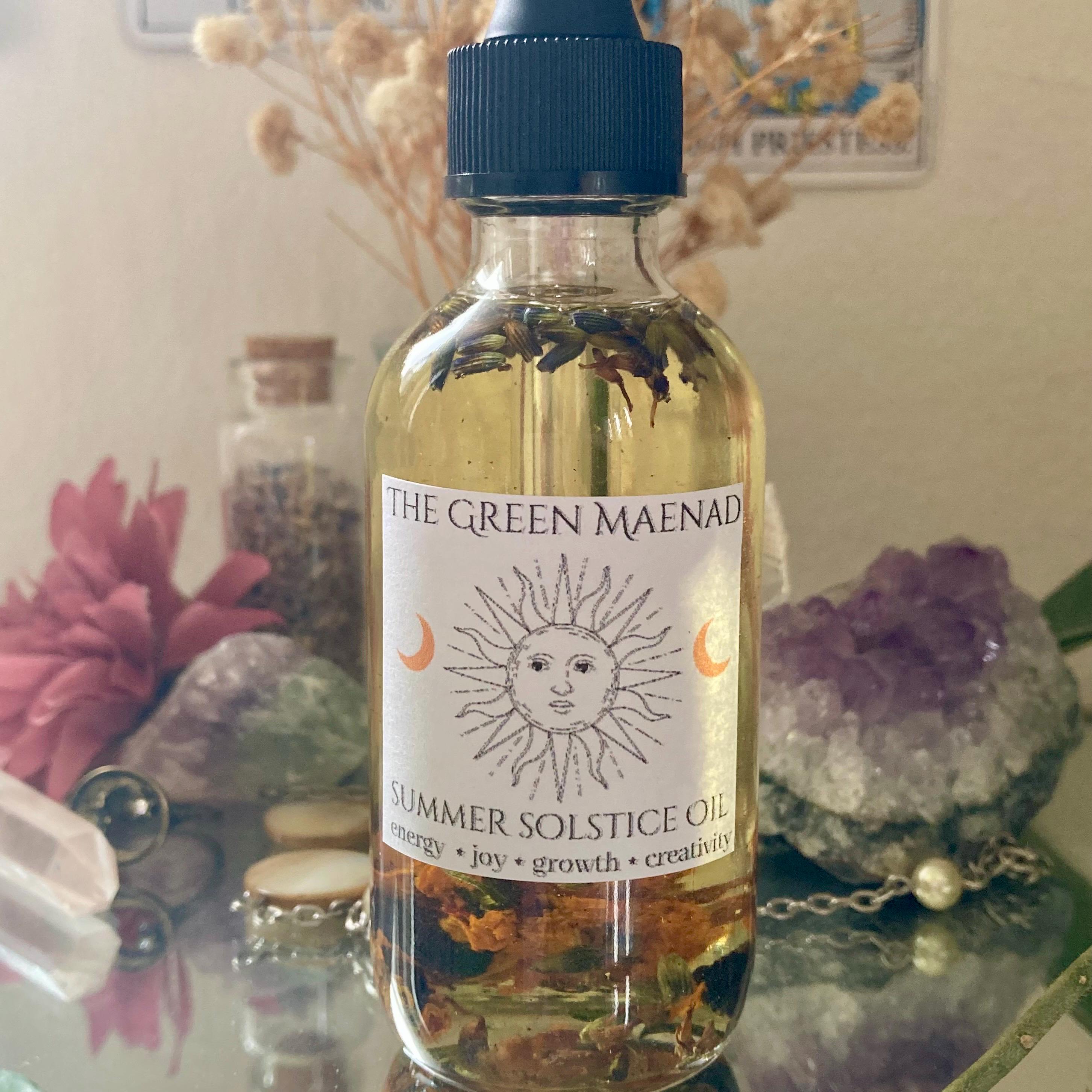 Summer Solstice Oil ~ Litha Oil, Ritual Oil, Intention Oil, Sabbat Oil ...