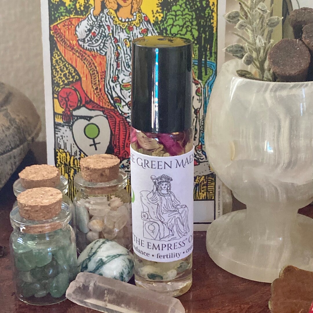 The Empress Oil Ritual Oil, Tarot Oil, Tarot Cards, Tarot Perfume ...
