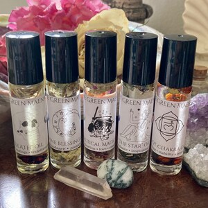 Choose 5 Intention Oils – Ritual Oils, Witchcraft Supplies, Witchy ...