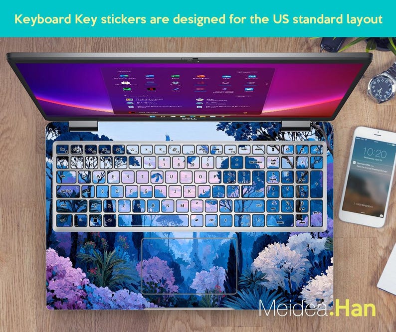 Dell Inspiron 3530 Custom Laptop Skin Back to School Gift Natural ...