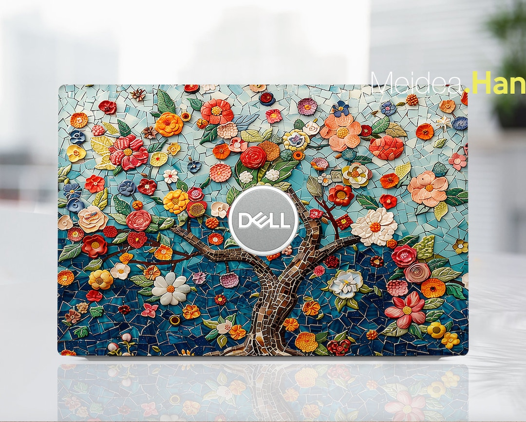 Dell Laptop Skin Xps 17 Personalized Customizable Pink Abstract Art ...