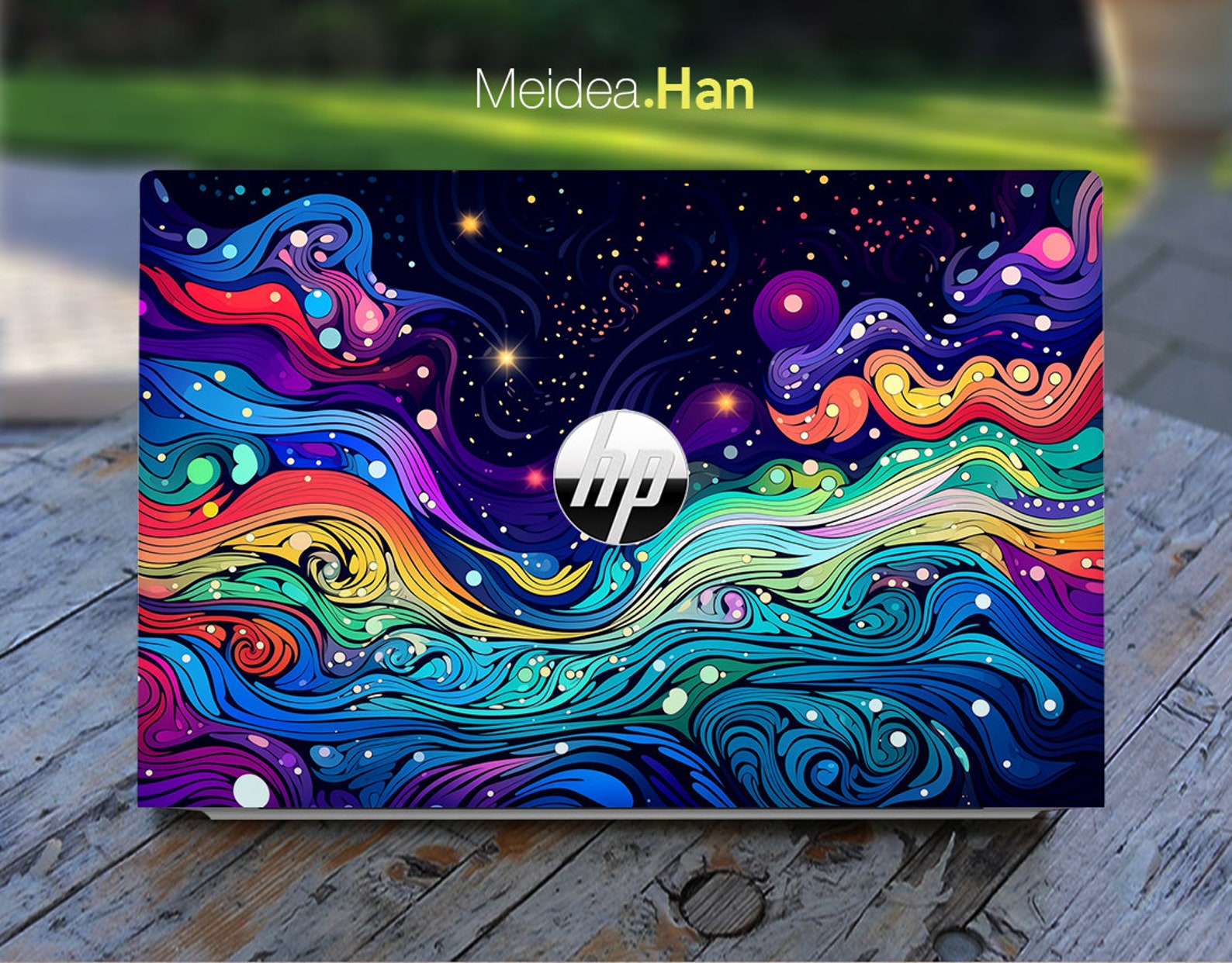 Custom Laptop Skin Hp Envy X360 Vinyl Decal Personalization Gift ...