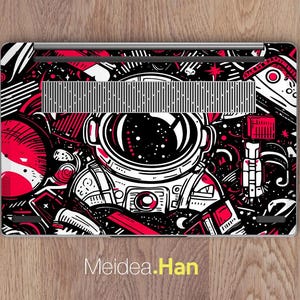 Laptop Skin Protect Dell Keyboard Decal Custom Sticker Birthday Gift ...