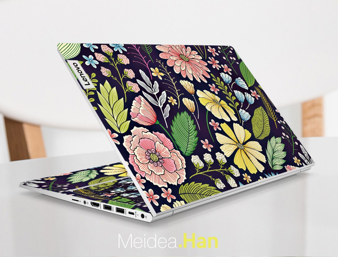 Lenovo Yoga Skin Thinkpad Personalized Customizable Plants Art Vinyl ...
