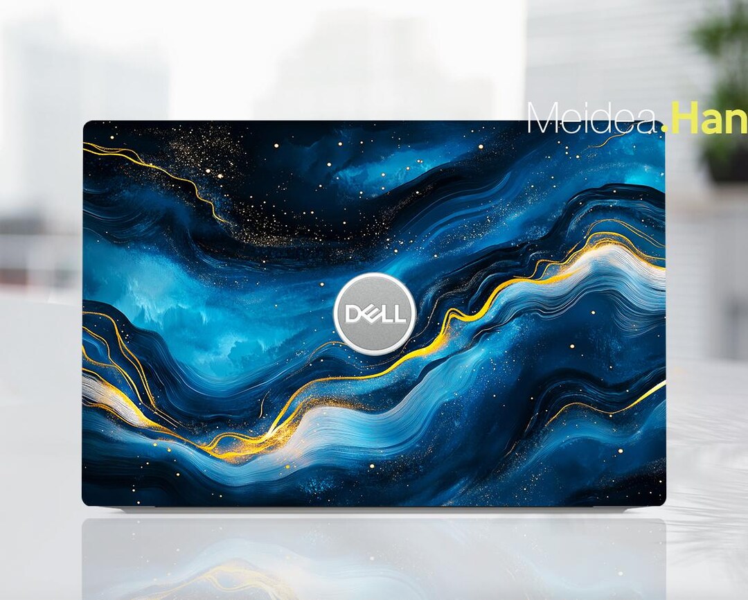 Laptop Skin Dell Sticker Fantastic Universe Starry Sky Design Vinyl ...